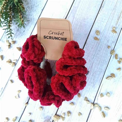 Image result for Crochet Pattern for Scrunchie