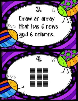 Image result for Multiplication Array Cards