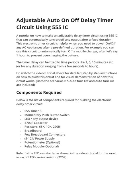 Image result for Digital Timer On/Off Auto Explained