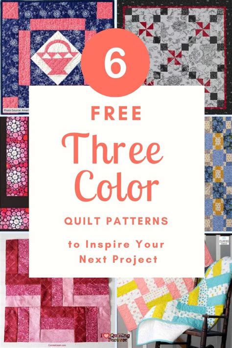Image result for Quilt Patterns Using 3 Colors