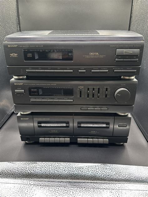 Image result for Sharp 5 CD Player Stereo System
