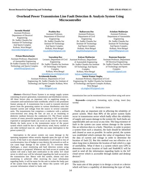 Image result for Overhead Line Fault Detection