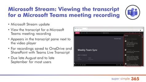 Image result for Microsoft Teams Transcript
