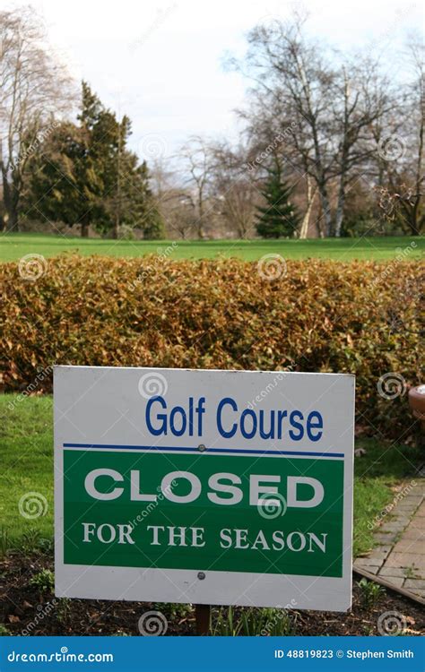 Image result for Golf Course Closed Sign