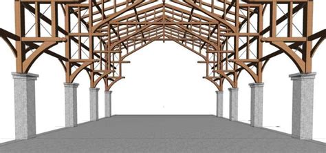 Image result for Timber Frame Truss Design