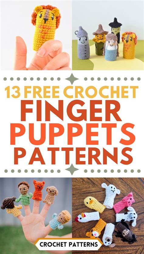 Image result for Finger Puppet Patterns