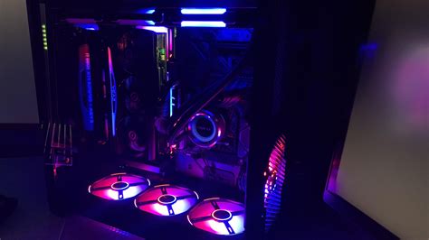Image result for Inverted PC Build with a Vertical GPU