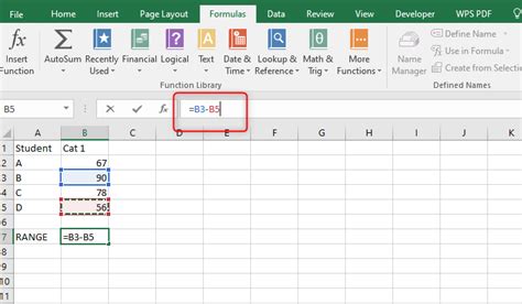 Image result for Find Range in Excel