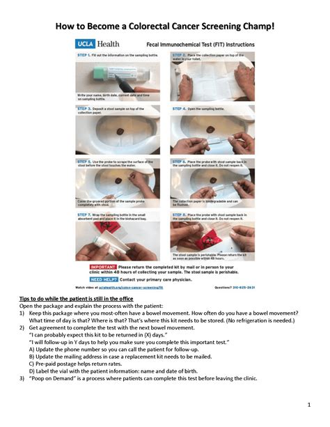 Image result for How to Collect Colofit Stool Sample