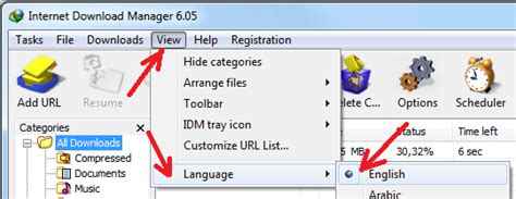 Image result for IDM Language Setting