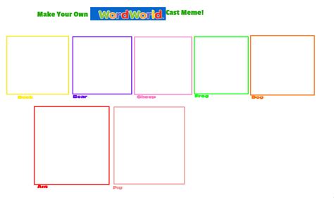 Image result for WordWorld Cap Meme