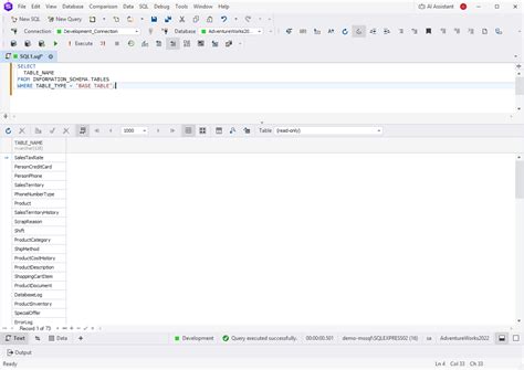 Image result for SQL Statements and Tables Examples