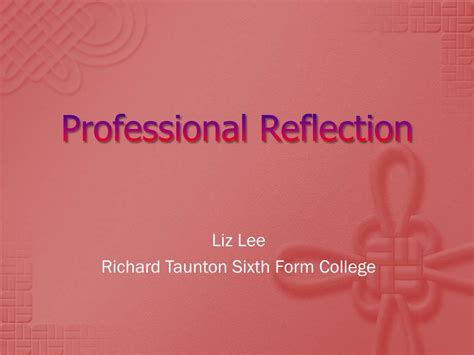 Image result for Professional Reflection