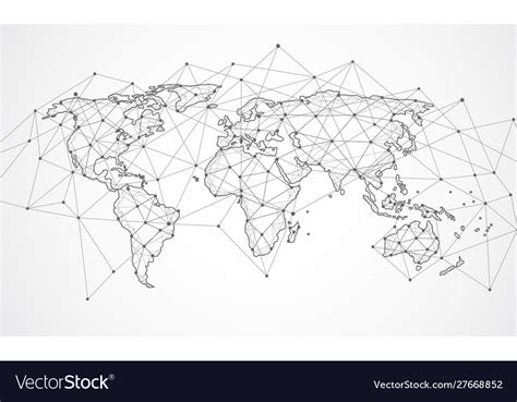 Image result for Global Network Map Vector Jpg
