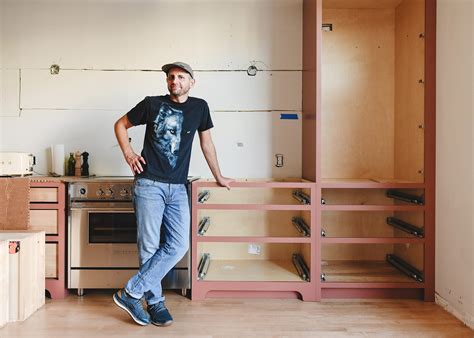 Image result for Installing Kitchen Cabinets