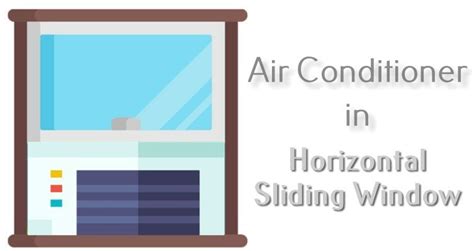 Image result for Install Portable AC Window Slider Horizontal