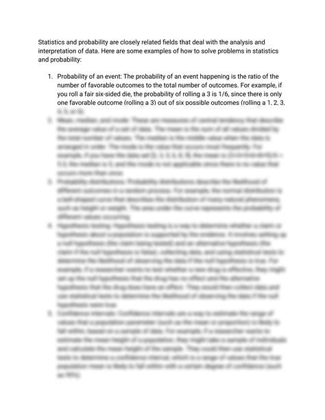 Image result for How to Solve Statistics