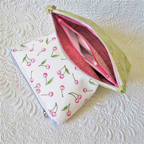 Image result for Double Zipper Pouch Free Pattern