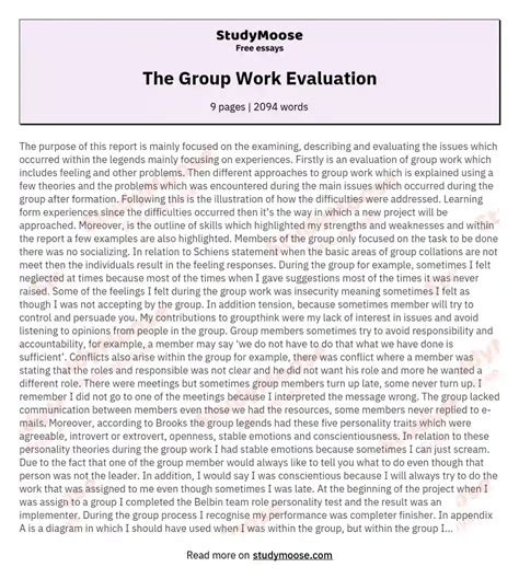 Image result for Group Work Essay Examples