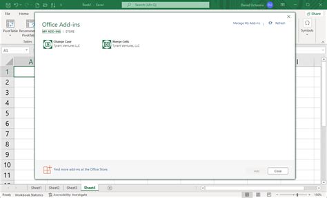 Image result for Add-Ins Menu