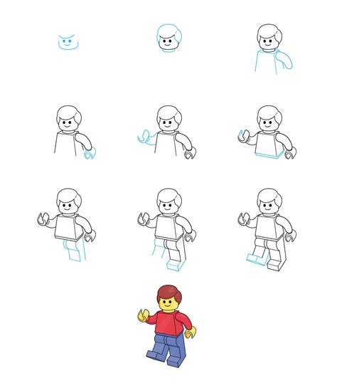 Image result for Simple LEGO Robot Drawing with Color