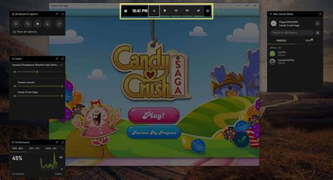 Image result for Windows Game Bar Features
