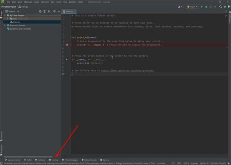 Image result for PyCharm Command Window