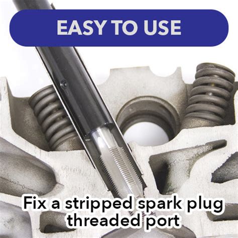 Image result for Spark Plug Rethreading Kit