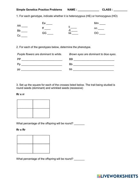 Image result for Genetics Practice Questions