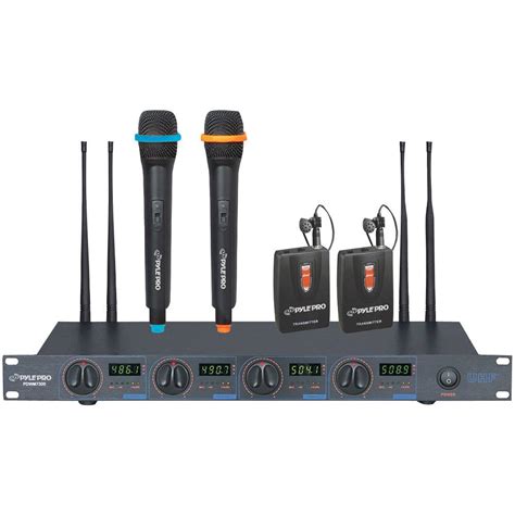 Image result for Pyle Wireless Microphone System