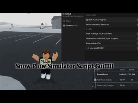 Image result for Snow Shoveling Simulator Script GUI