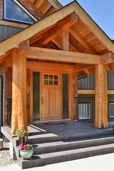 Image result for Timber Frame Front Porch Designs