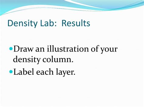 Image result for Density Lab