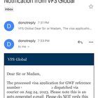 Image result for VFS Global Waiting List Email