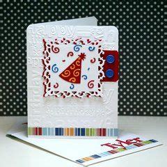 Image result for Cards Using Cuttlebug Happy Birthday Embossing Folder