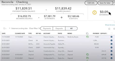 Image result for QuickBooks Reconcile Tutorial