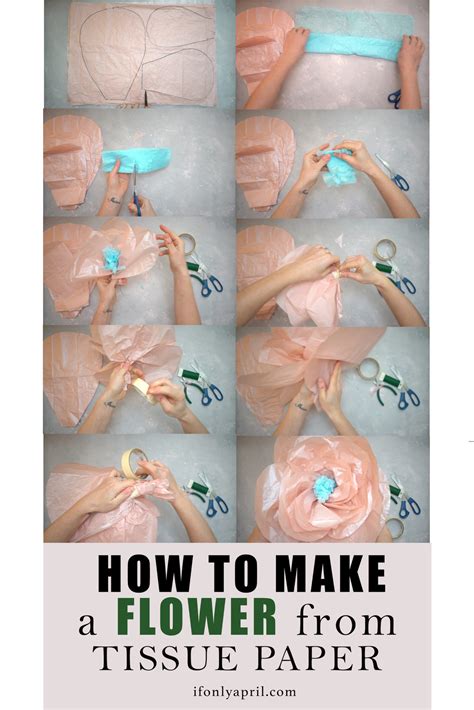 Image result for Paper Flower Tutorial with Tissue Paper