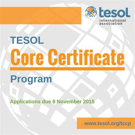 Image result for TESOL Core Certificate Programs