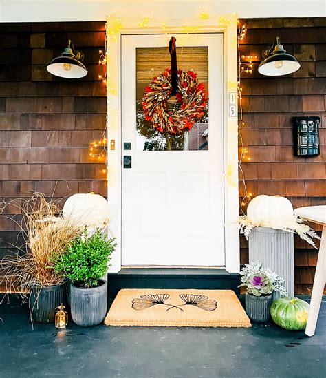 Image result for Fall Front Entry Decorating Ideas
