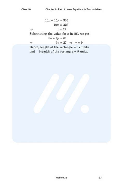 Image result for Class 10 Math Chapter 3 Solution