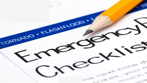 Image result for Emergency Response Checklist