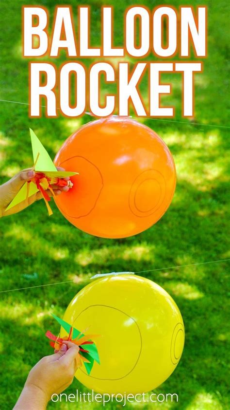Image result for Balloon Rocket Science Project