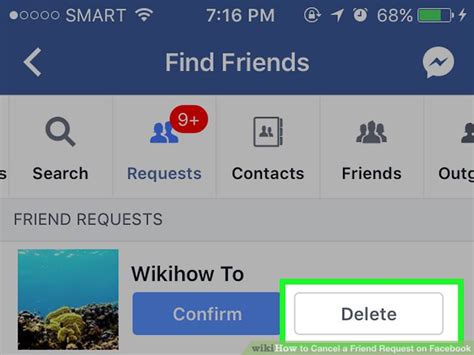 Image result for Remove Friend Request Facebook