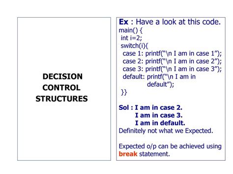 Image result for Chapter Decision Control Structure
