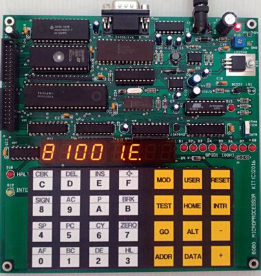 Image result for 8-bit Microprocessor Kit