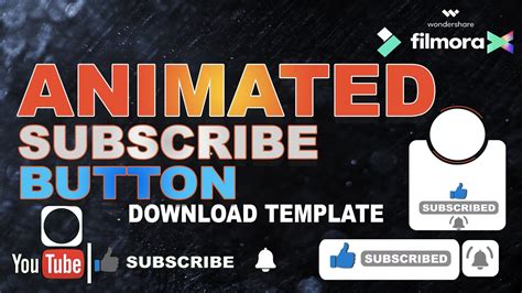 Image result for How to Add Subscribe Button in Filmora 9