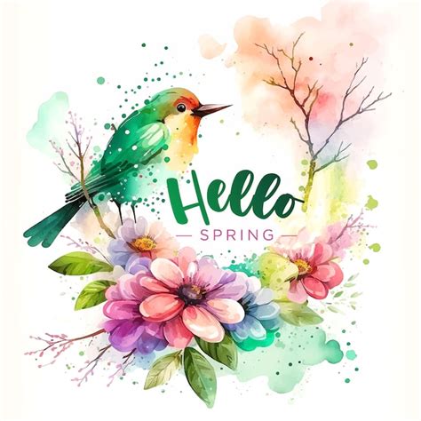 Image result for Hello Spring Paint