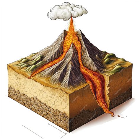 Image result for Volcano Structure
