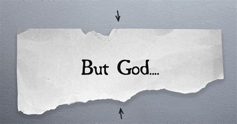 Image result for But God in Scripture