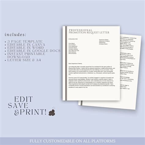 Image result for Promotion Request Letter Format